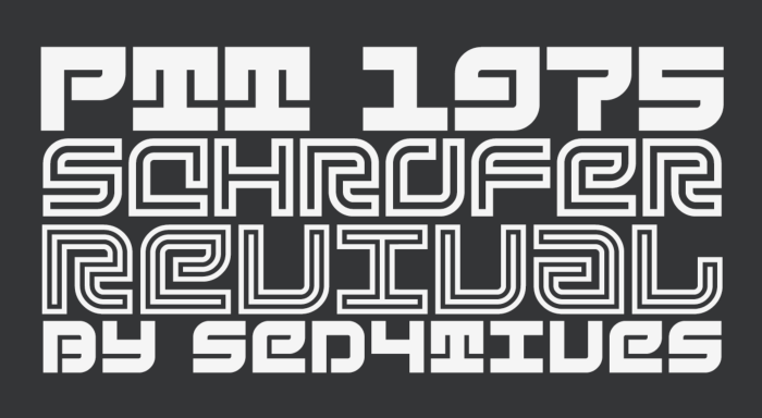 STF_JS-PTT 1975 (OUTLINE) | FontStruct